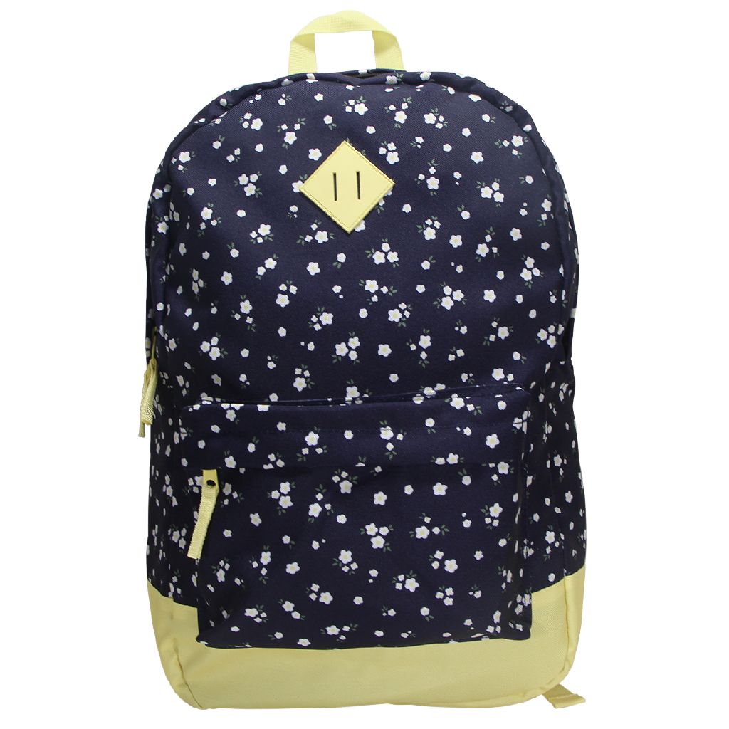 H&H Recycled Backpack Vintage Flora 15L Multi-Coloured | The Warehouse