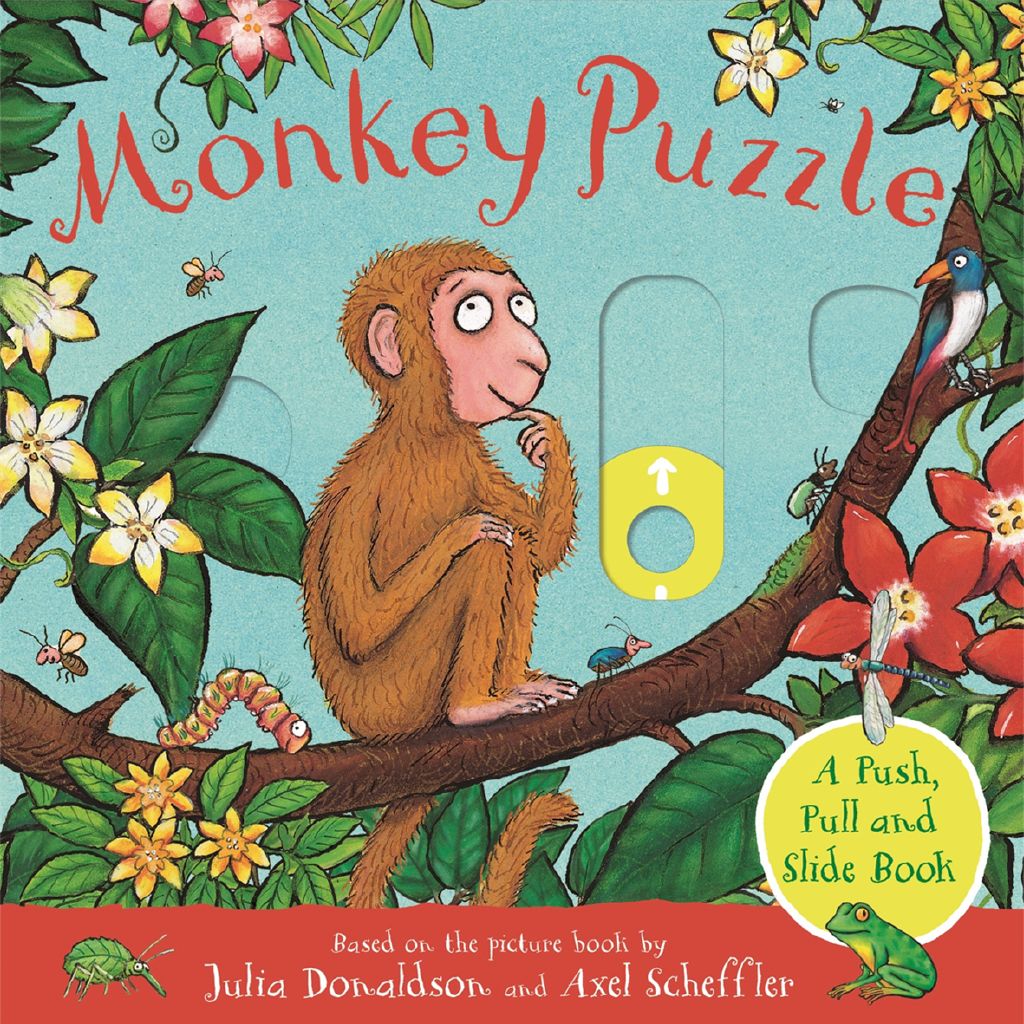 Monkey Puzzle: A Push Pull & Slide Book by Julia Donaldson | The Warehouse