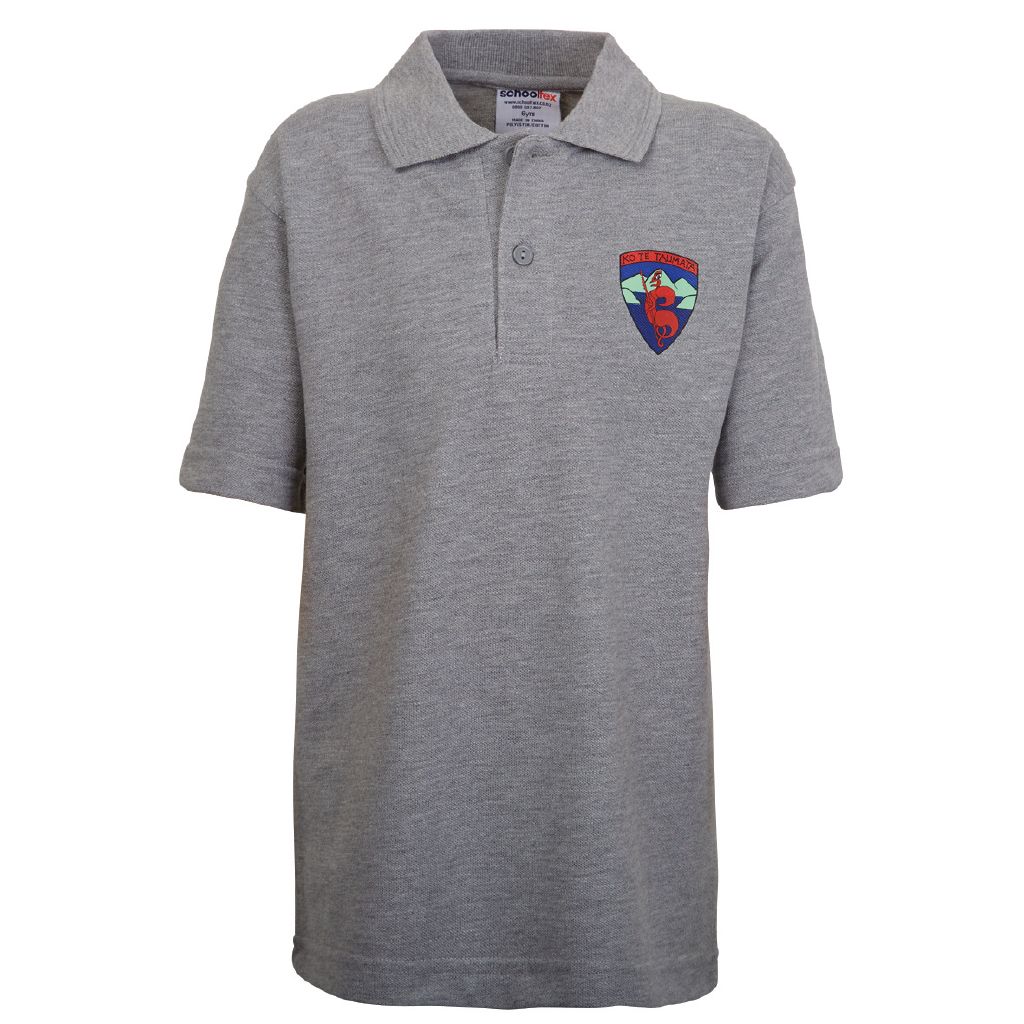 Schooltex Te Kura Taumata O Panguru Short Sleeve Polo with Screenprint ...