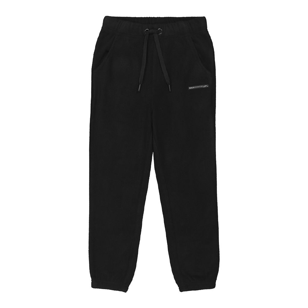 Back Country Microfleece Pants Black | The Warehouse