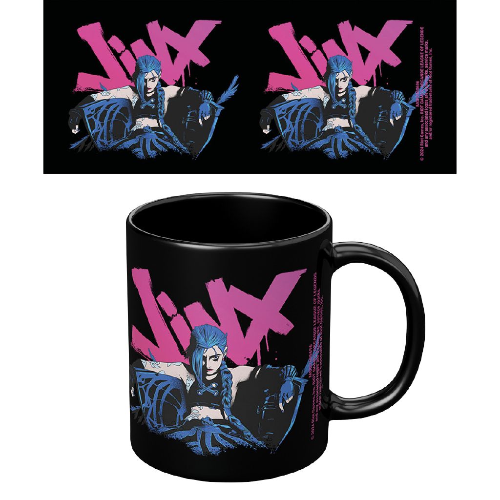Impact Merch Arcane Jinx Coloured Mug | The Warehouse