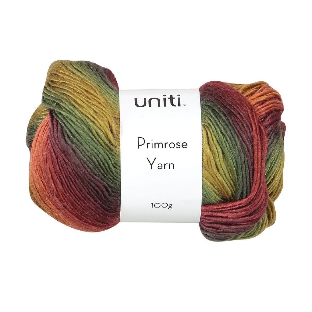 Uniti Yarn Primrose Earthy 100g Multi-Coloured | The Warehouse
