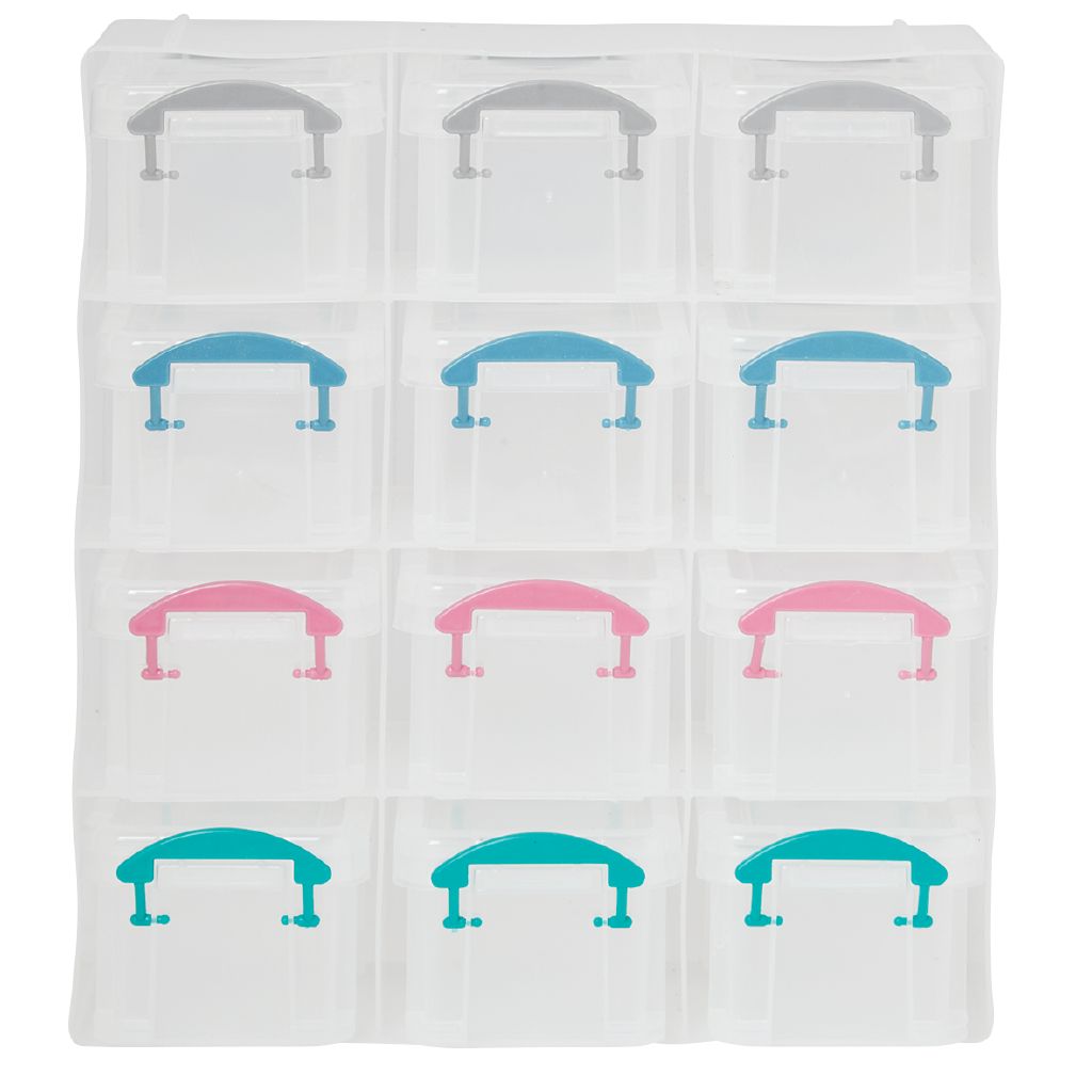 Uniti Plastic Storage Box with 12 Compartments | The Warehouse