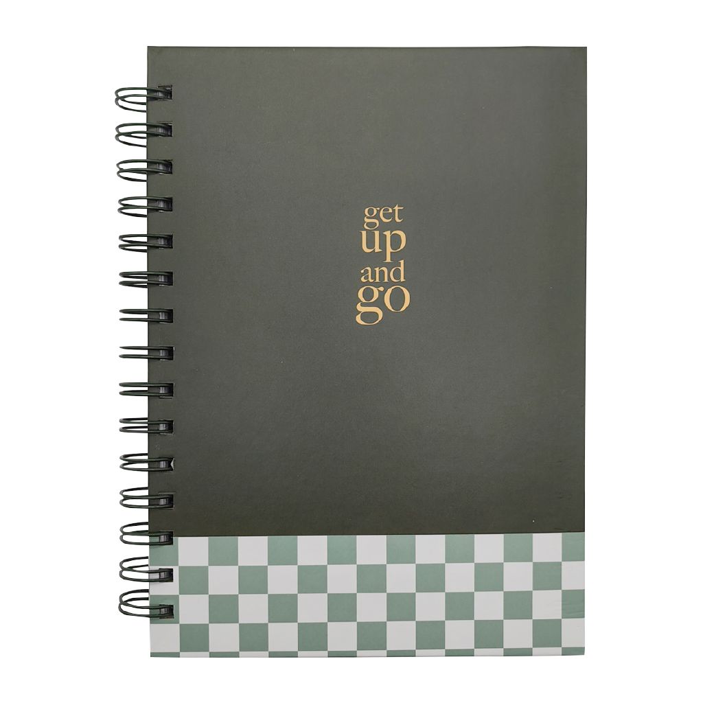 Uniti Urban Spiral Notebook Green A5 Green | The Warehouse