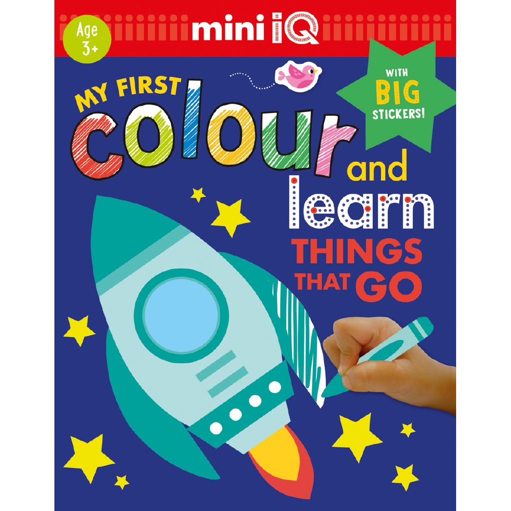 Mini iQ My First Colour And Learn Things That Go | The Warehouse