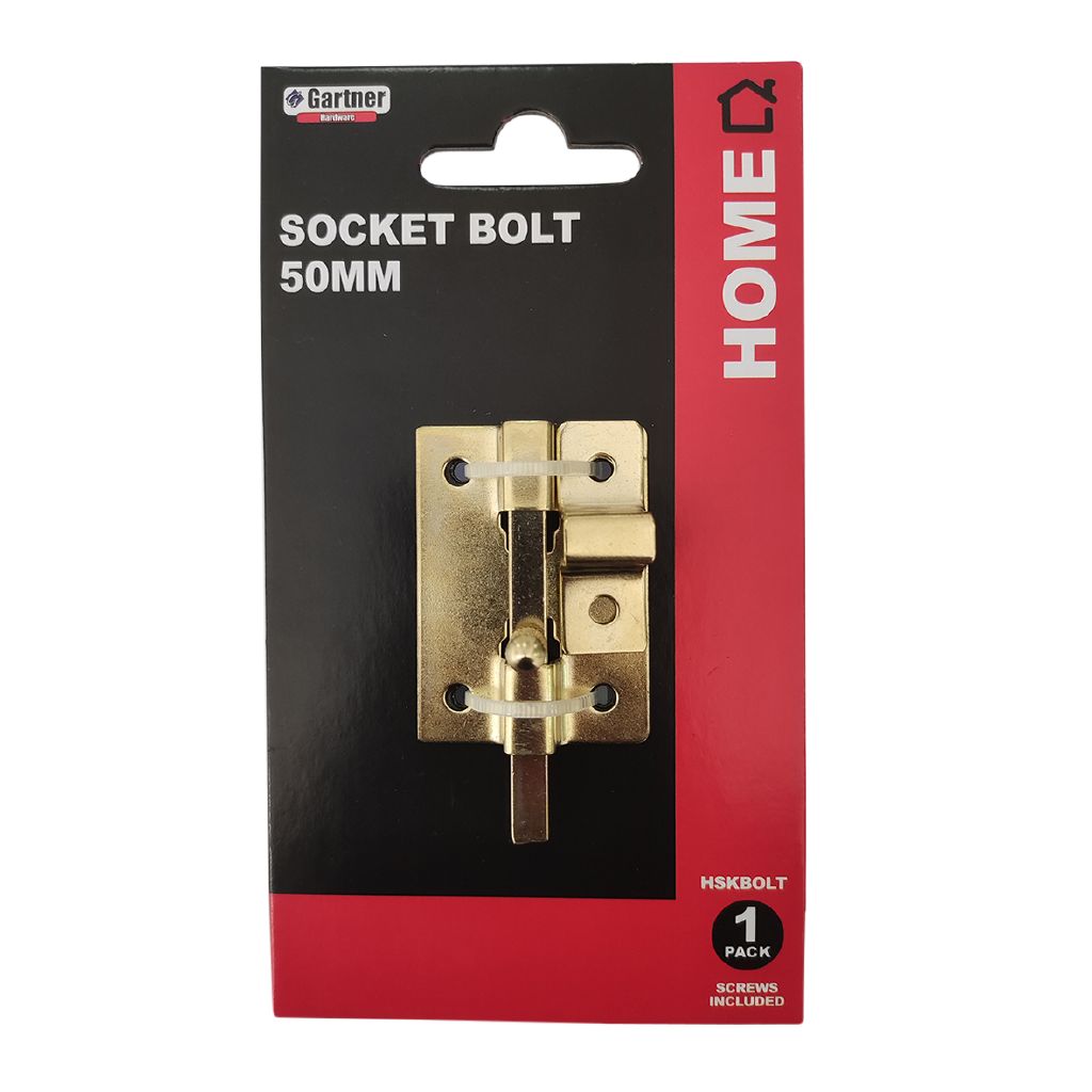 Gartner Home Socket Bolt | The Warehouse