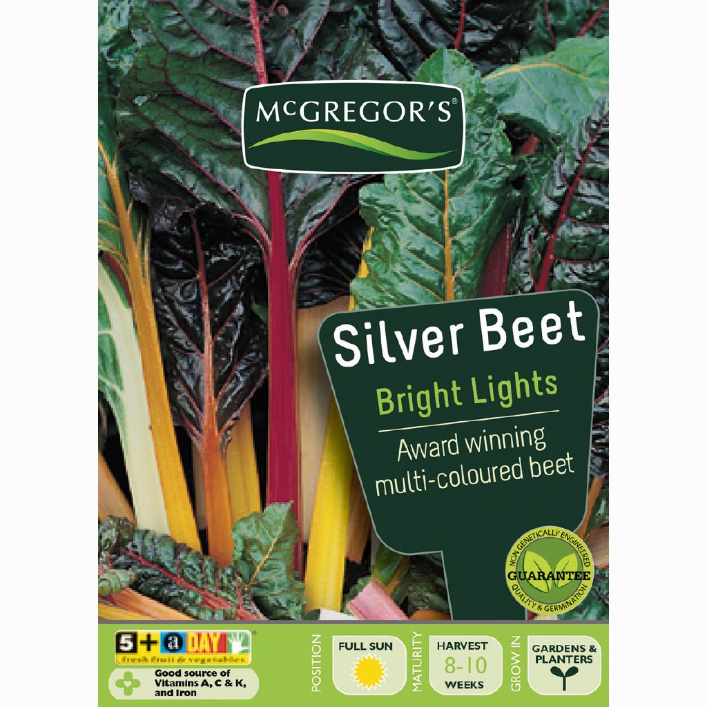 McGregor's Bright Lights Silverbeet Vegetable Seeds | The Warehouse