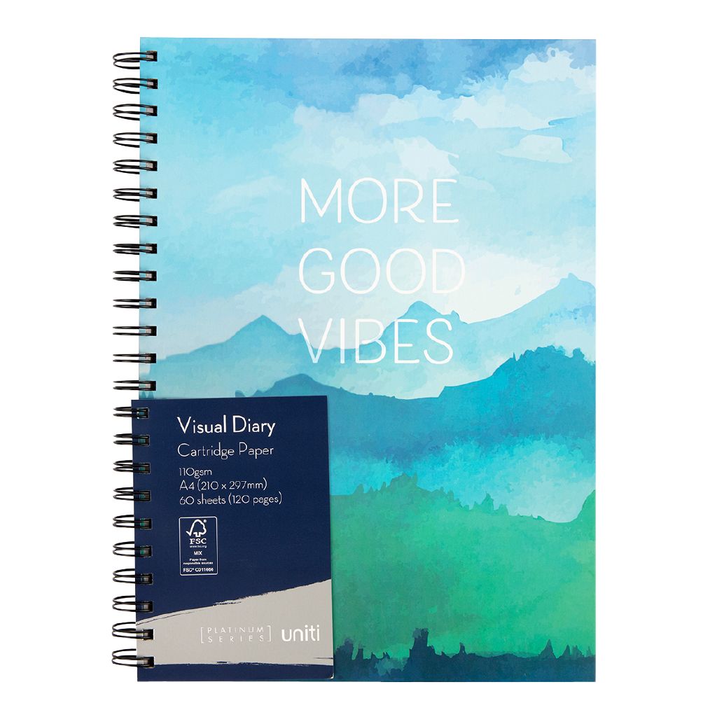 Uniti Visual Diary Vibes A4 | The Warehouse