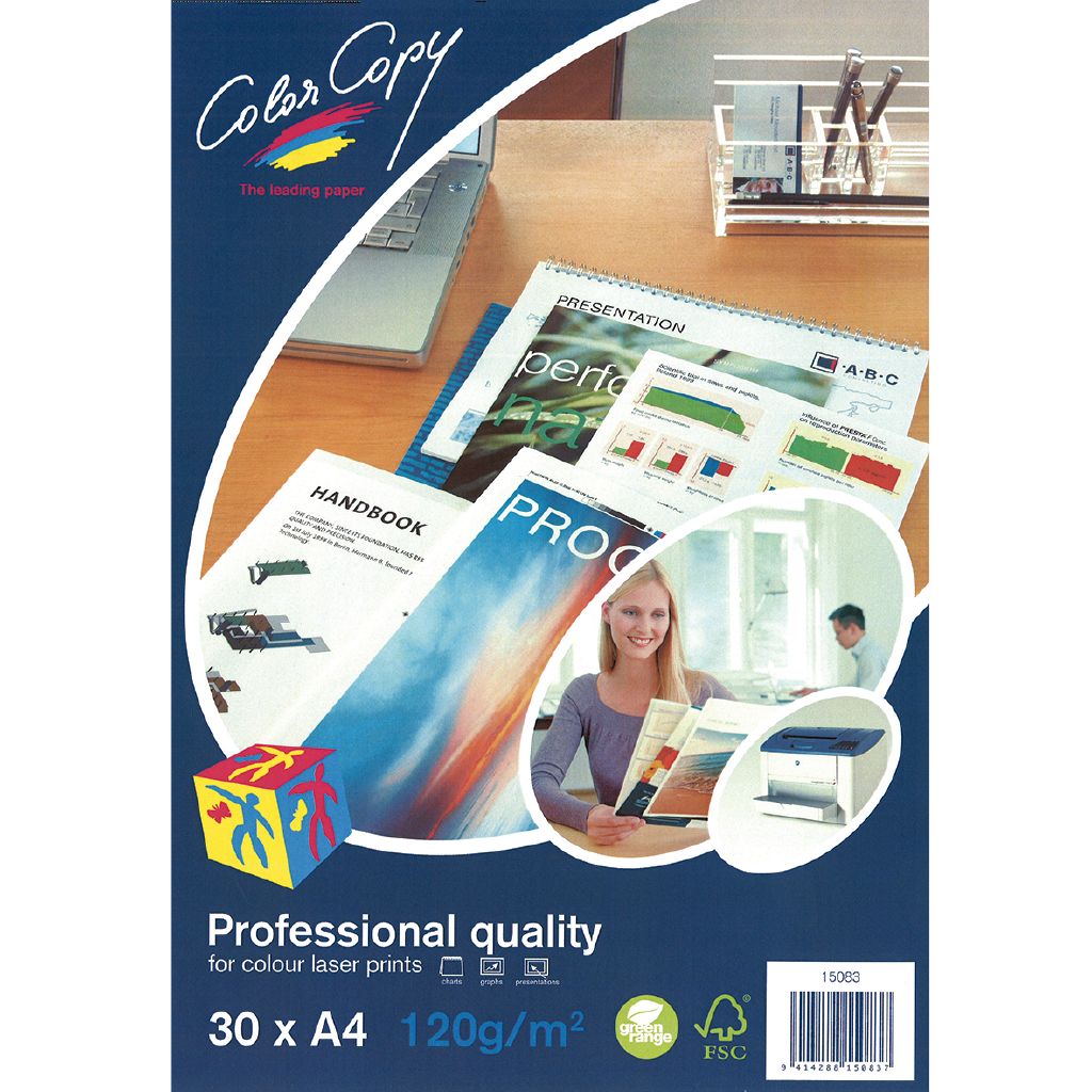 Color Copy Digital Laser Paper 120gsm A4 White 30 Pack White | The ...