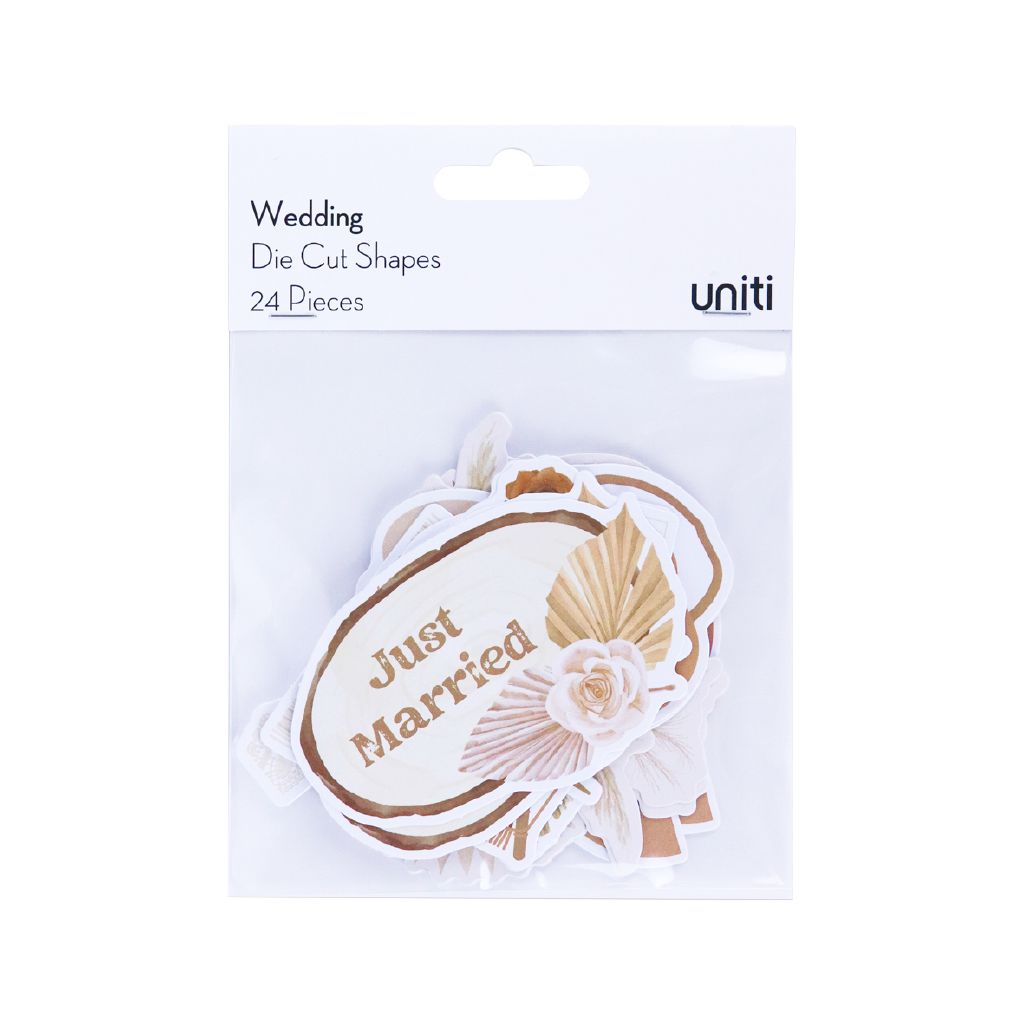Wedding Cardstock Die Cut Shape | The Warehouse
