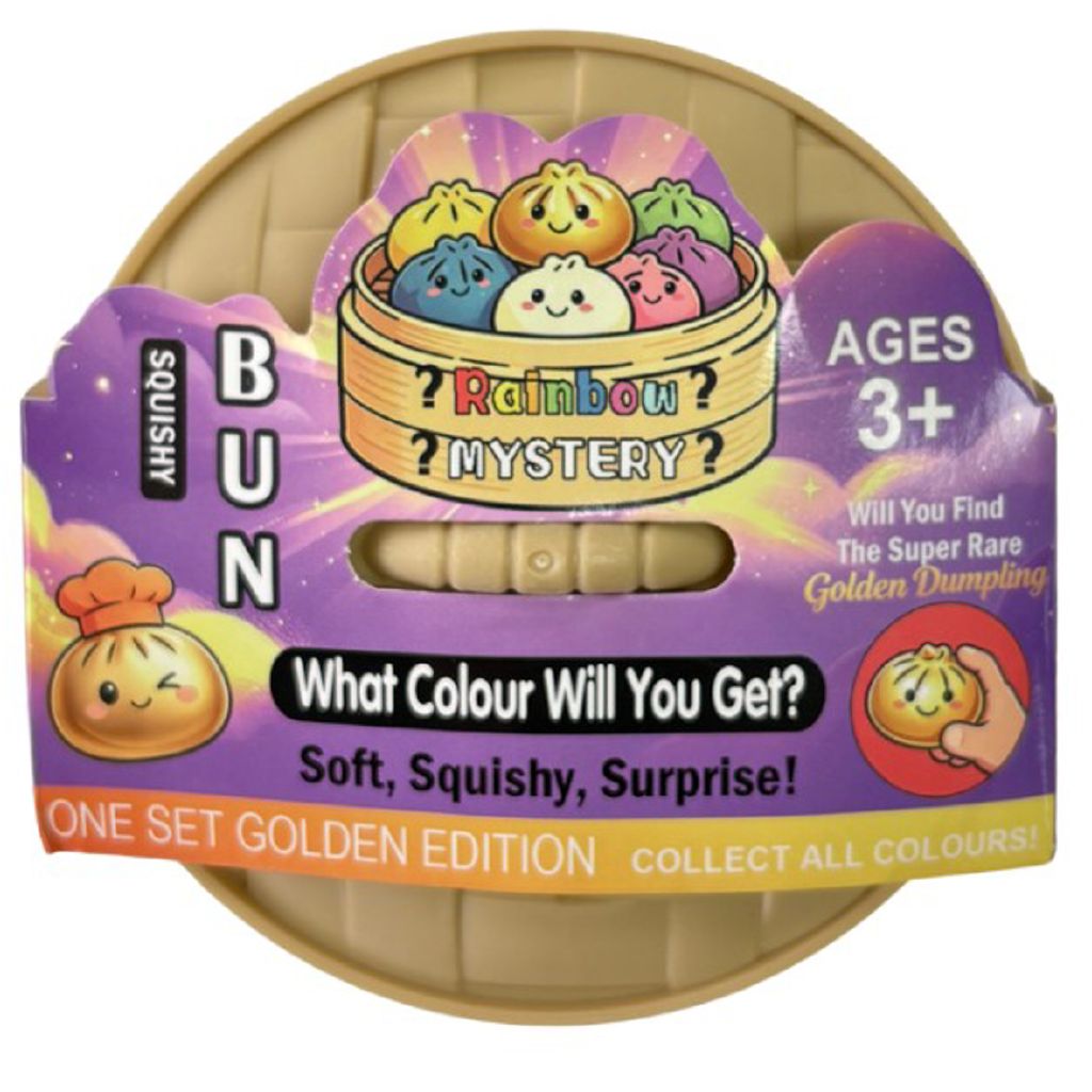 Golden Dumpling Squishy Assorted Assorted | The Warehouse