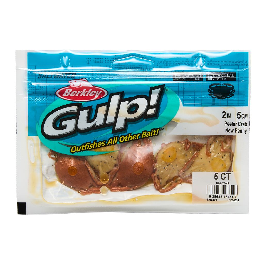Berkley Gulp! Peeler Crab New Penny 2 Inch | The Warehouse