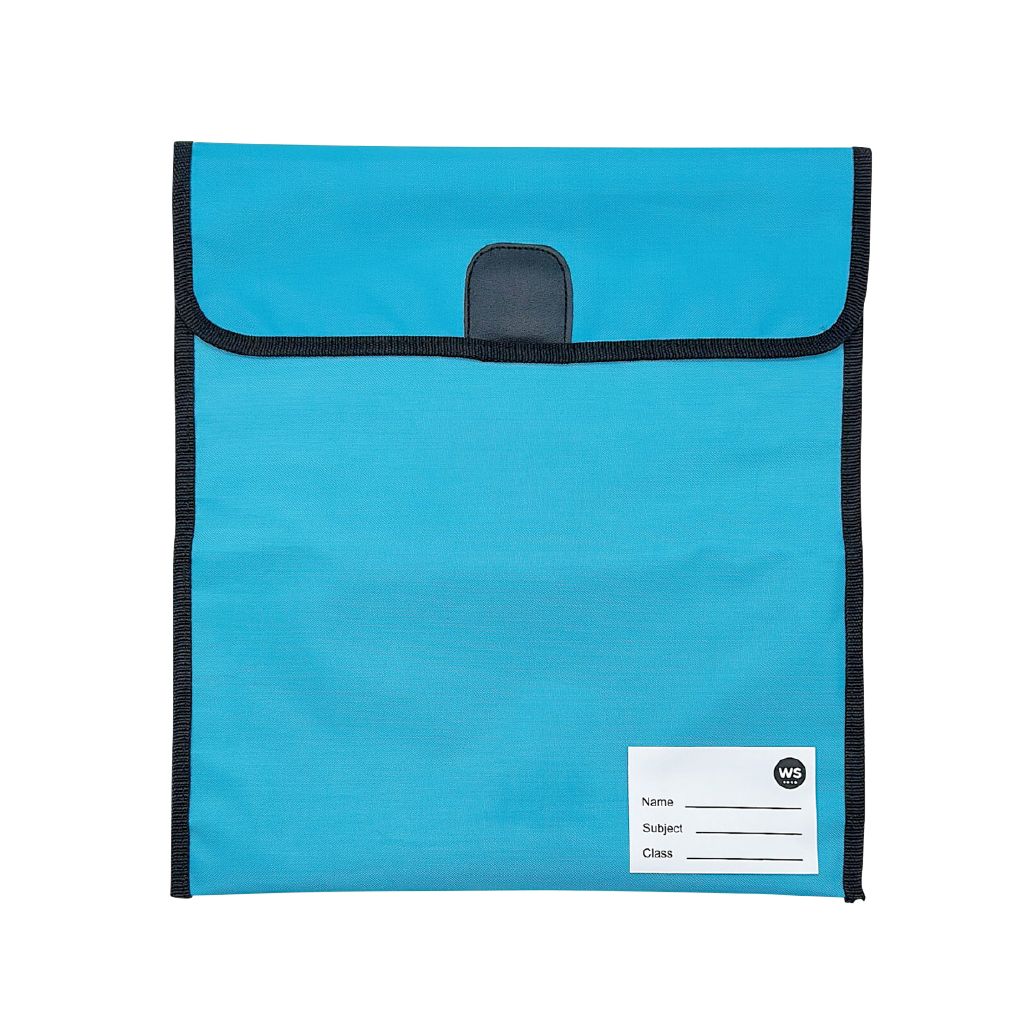WS Book Bag 330mm x 360mm Blue Blue | The Warehouse