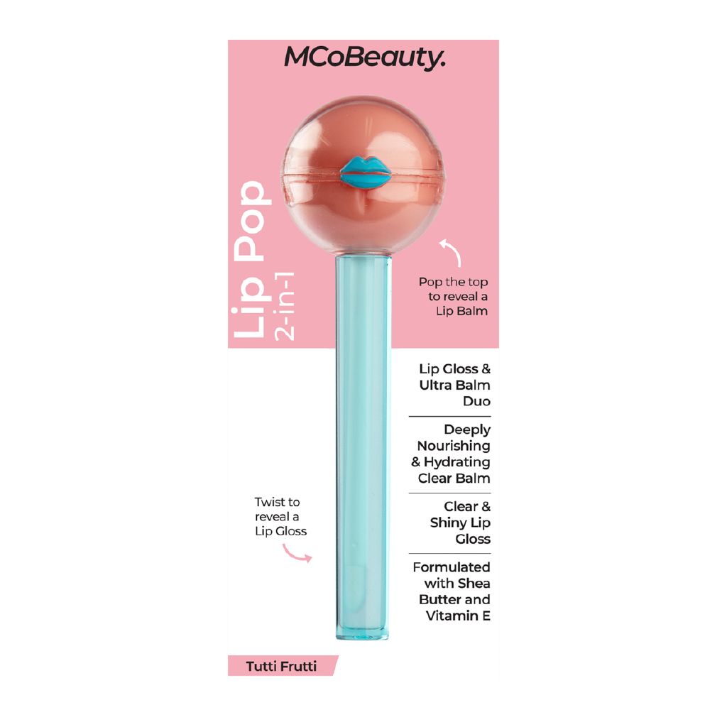 MCoBeauty Lip Pop 2-In-1 Lip Gloss & Ultra Balm Tutti Frutti | The ...