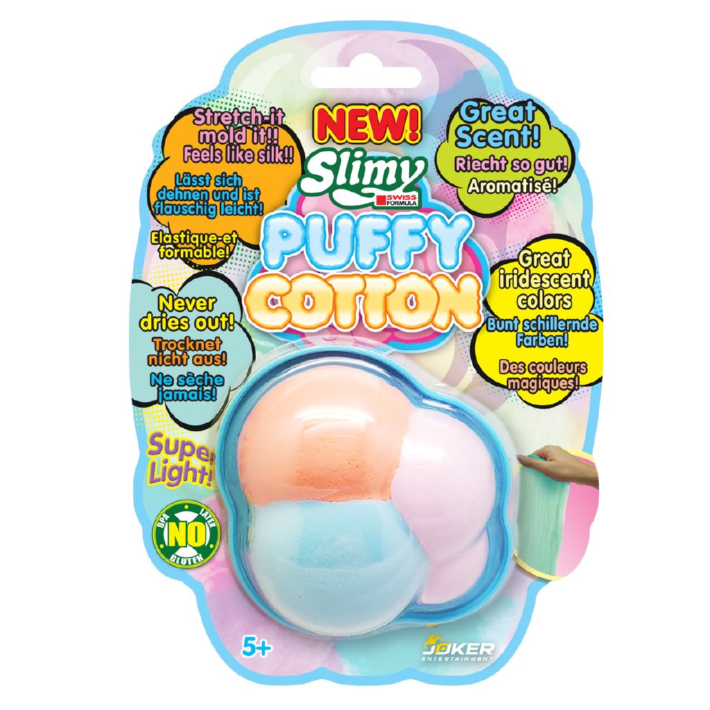 Slimy Puffy Cotton In Cloud 20g Assorted Assorted | The Warehouse