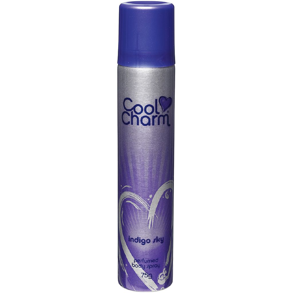Cool Charm Body Spray Indigo Sky 75g | The Warehouse