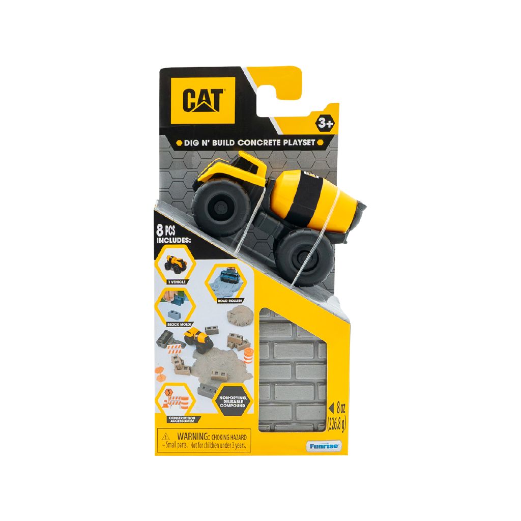 CAT Dig N' Build Playset Assorted Assorted | The Warehouse