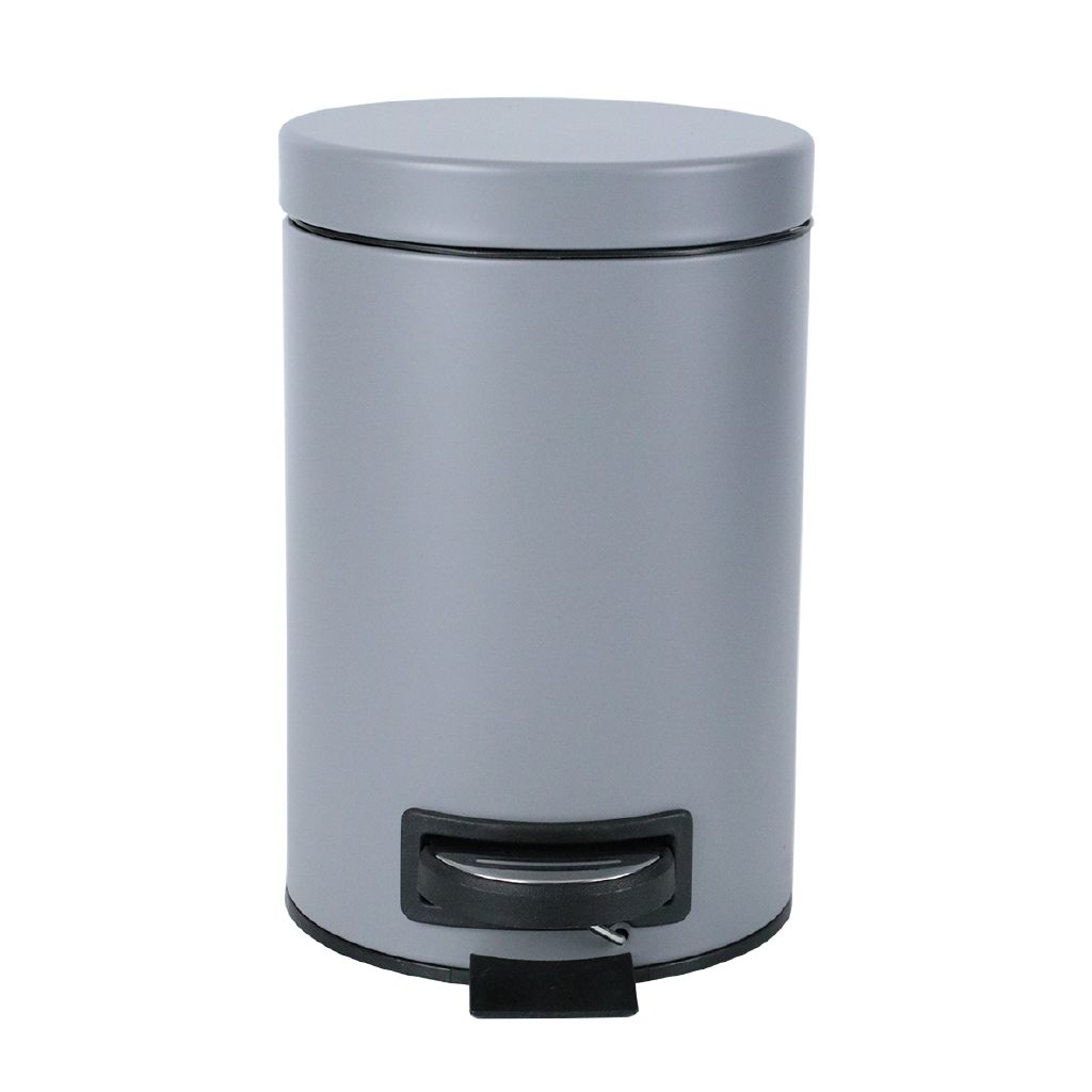 Living & Co Pedal Bin Grey 5L Grey | The Warehouse