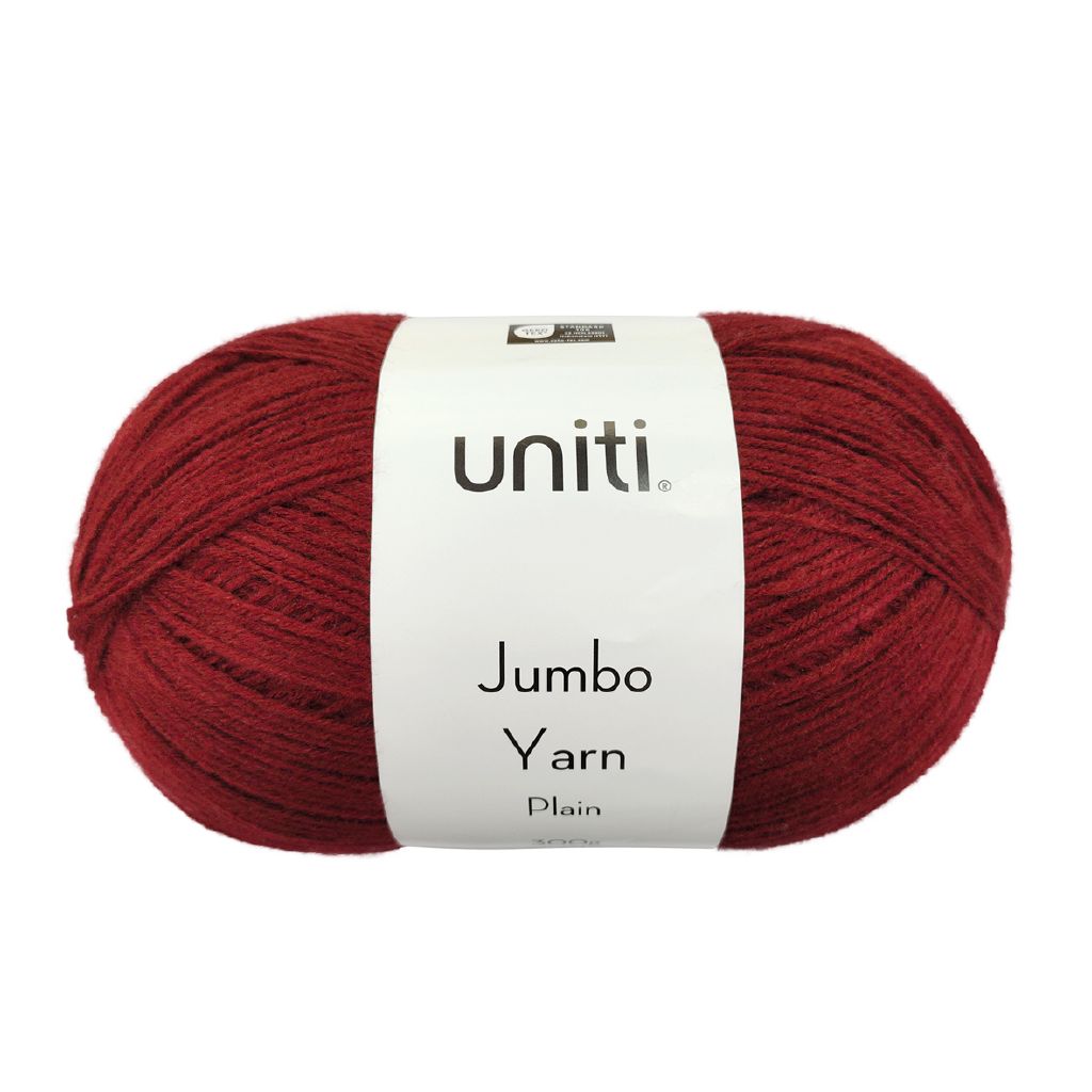 Uniti Yarn Jumbo Burgundy 300g Burgundy | The Warehouse