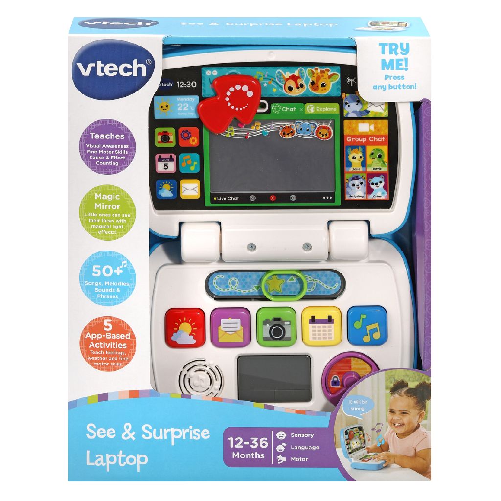 Vtech See & Surprise Laptop | The Warehouse