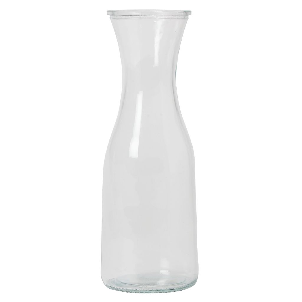 Living & Co Glass Carafe Clear 1L Clear | The Warehouse