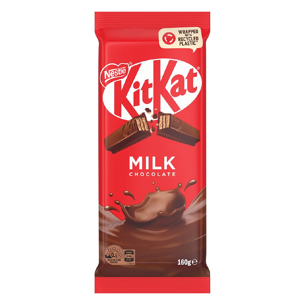 KitKat Milk Chocolate Block 160g | The Warehouse