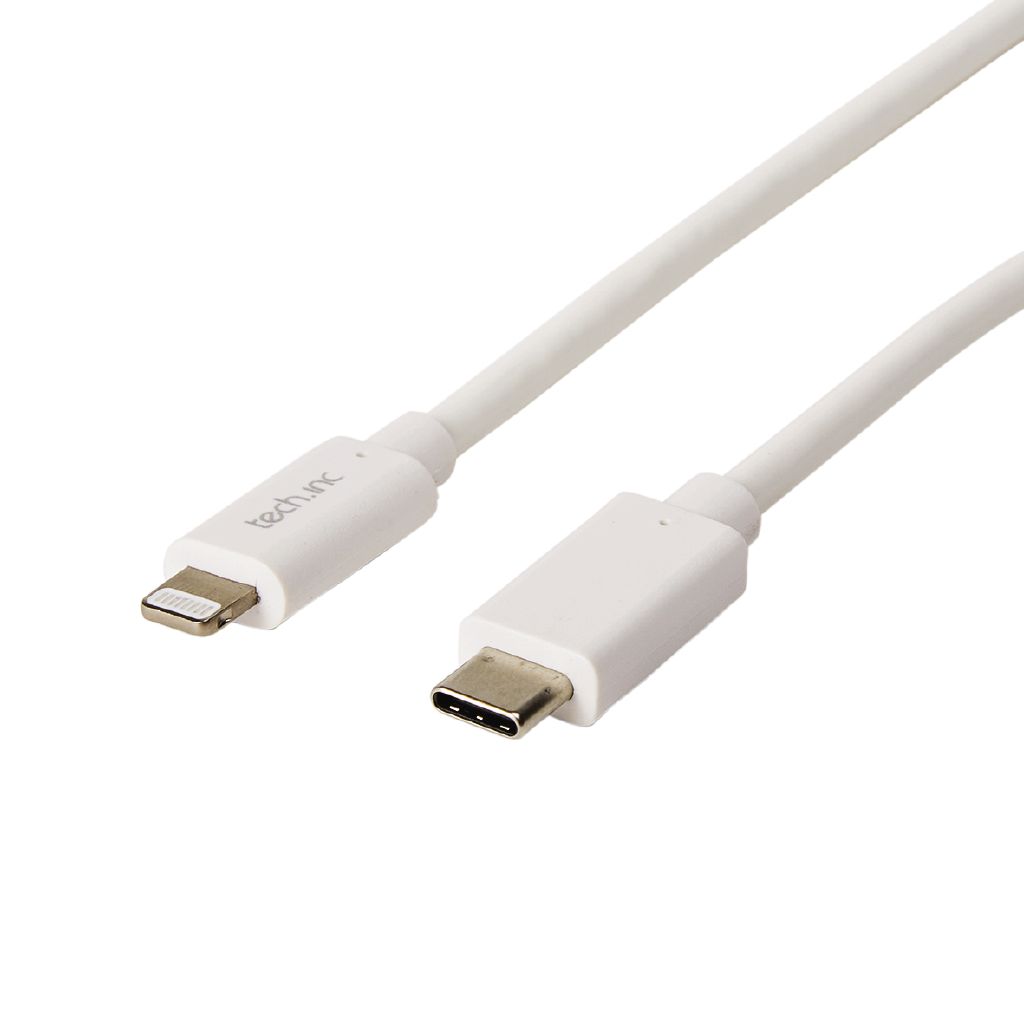 Tech.Inc USB-C to Lightning Cable - 3m | The Warehouse