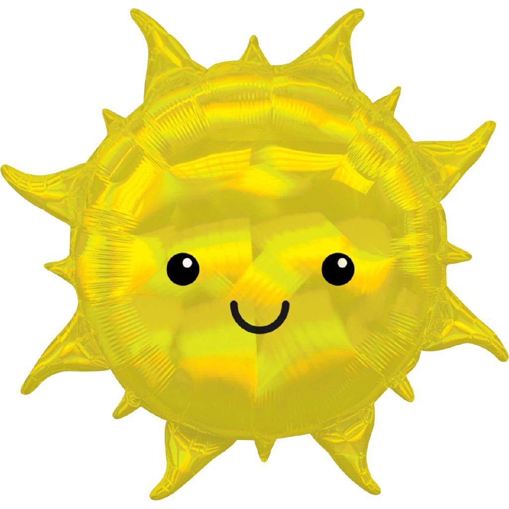 Amscan Supershape Holographic Sun | The Warehouse