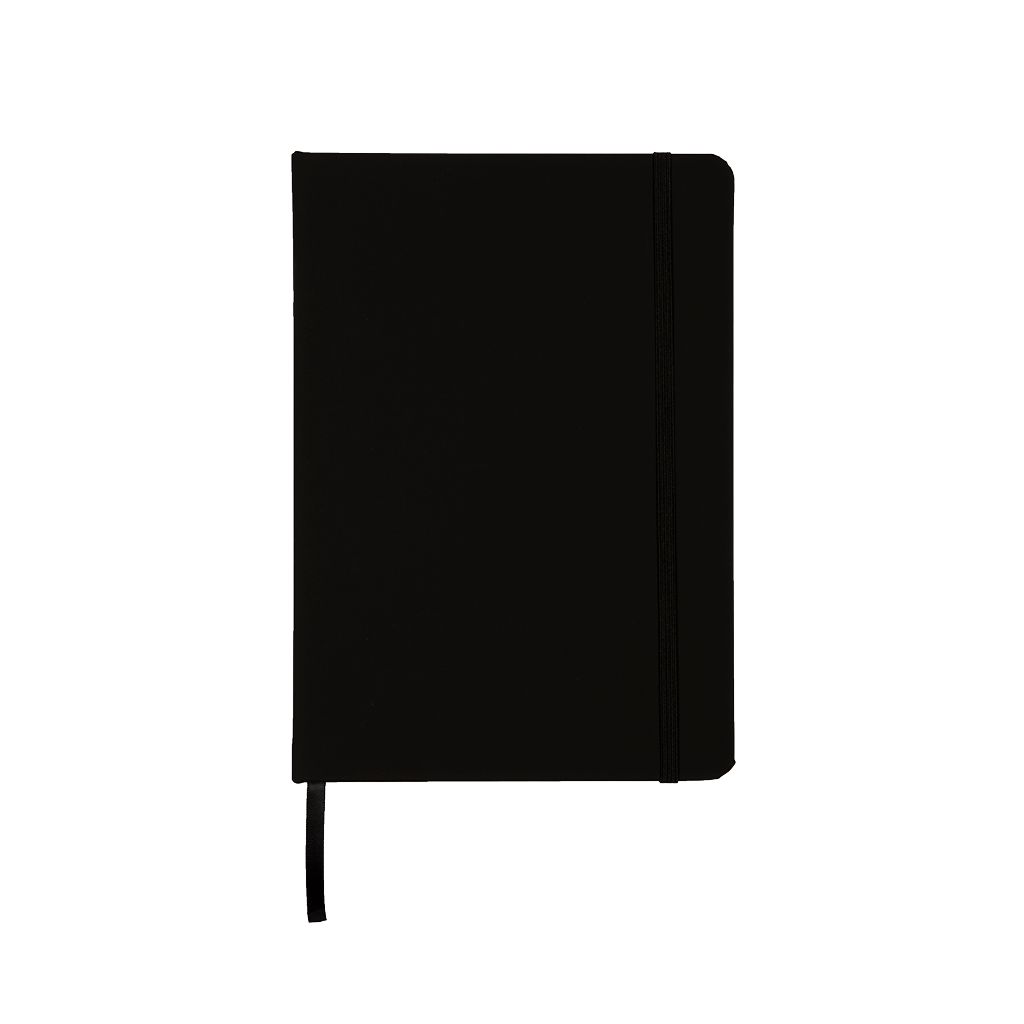 WS PU Notebook Black A5 Black | The Warehouse