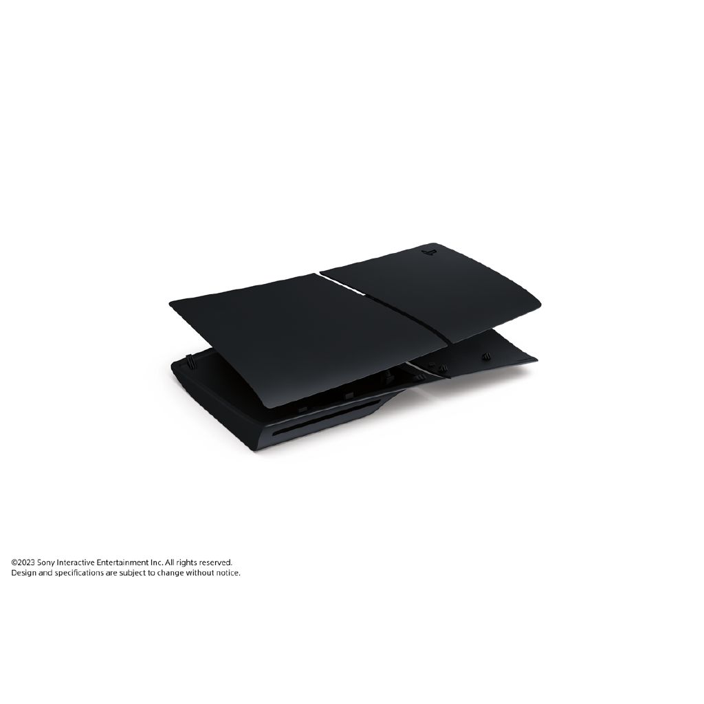 PS5 Slim Console Covers Midnight Black | The Warehouse