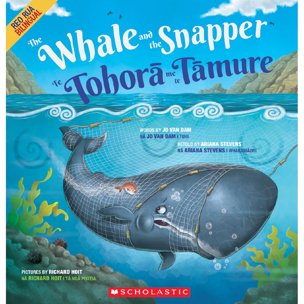 The Whale & The Snapper / Te Tohora Me Te Tamure by Jo Van Dam | The ...