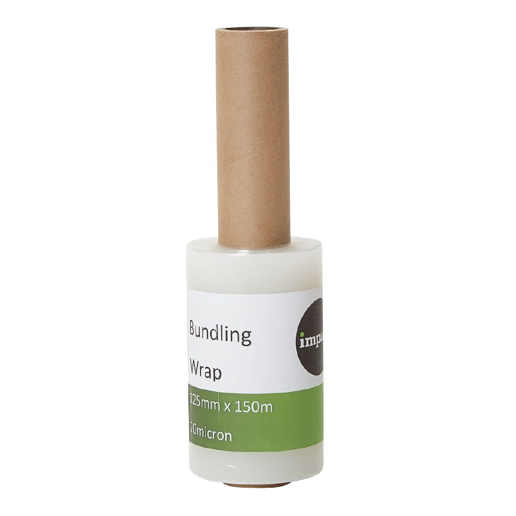 Impact Pallet Wrap 20 Micron 125mm x 150m Clear | The Warehouse