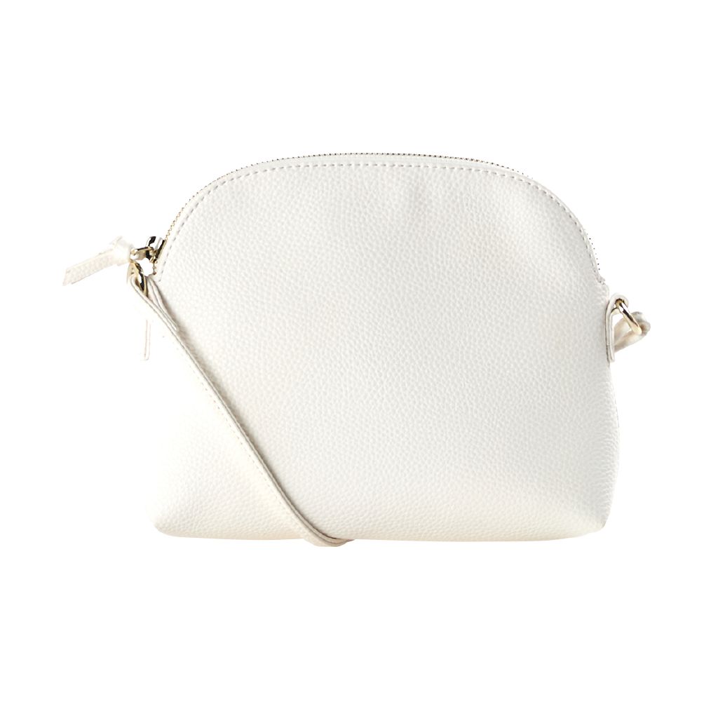 H&H Small Crossbody Bag White | The Warehouse