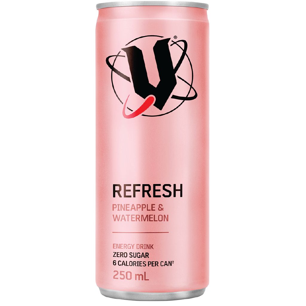 V Energy Drink Refresh Pineapple Watermelon 250ml | The Warehouse