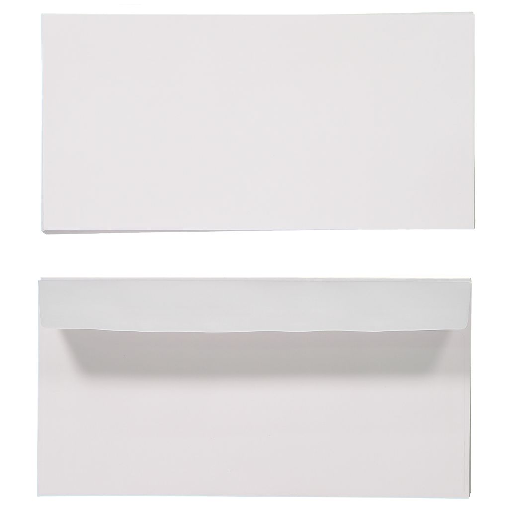 Create With DL Envelope White 25 Pack White | The Warehouse