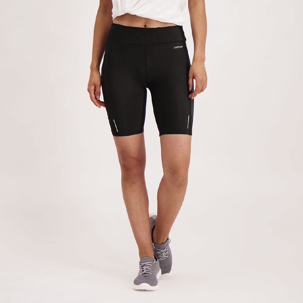 Active Intent Women's Compression Fit Shorts Black | The Warehouse