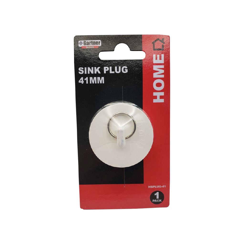 Gartner Home Sink Plug 41mm | The Warehouse