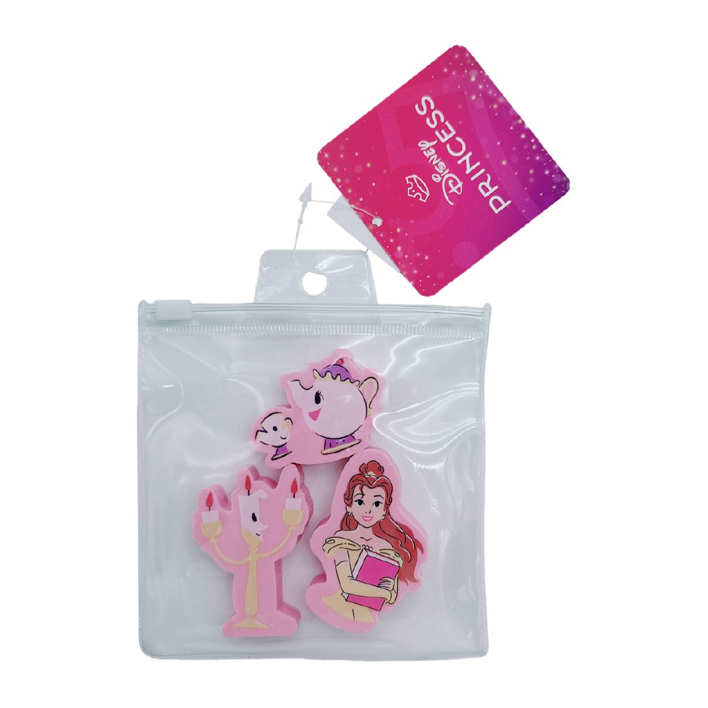 Disney Princess Erasers 3 Pack | The Warehouse