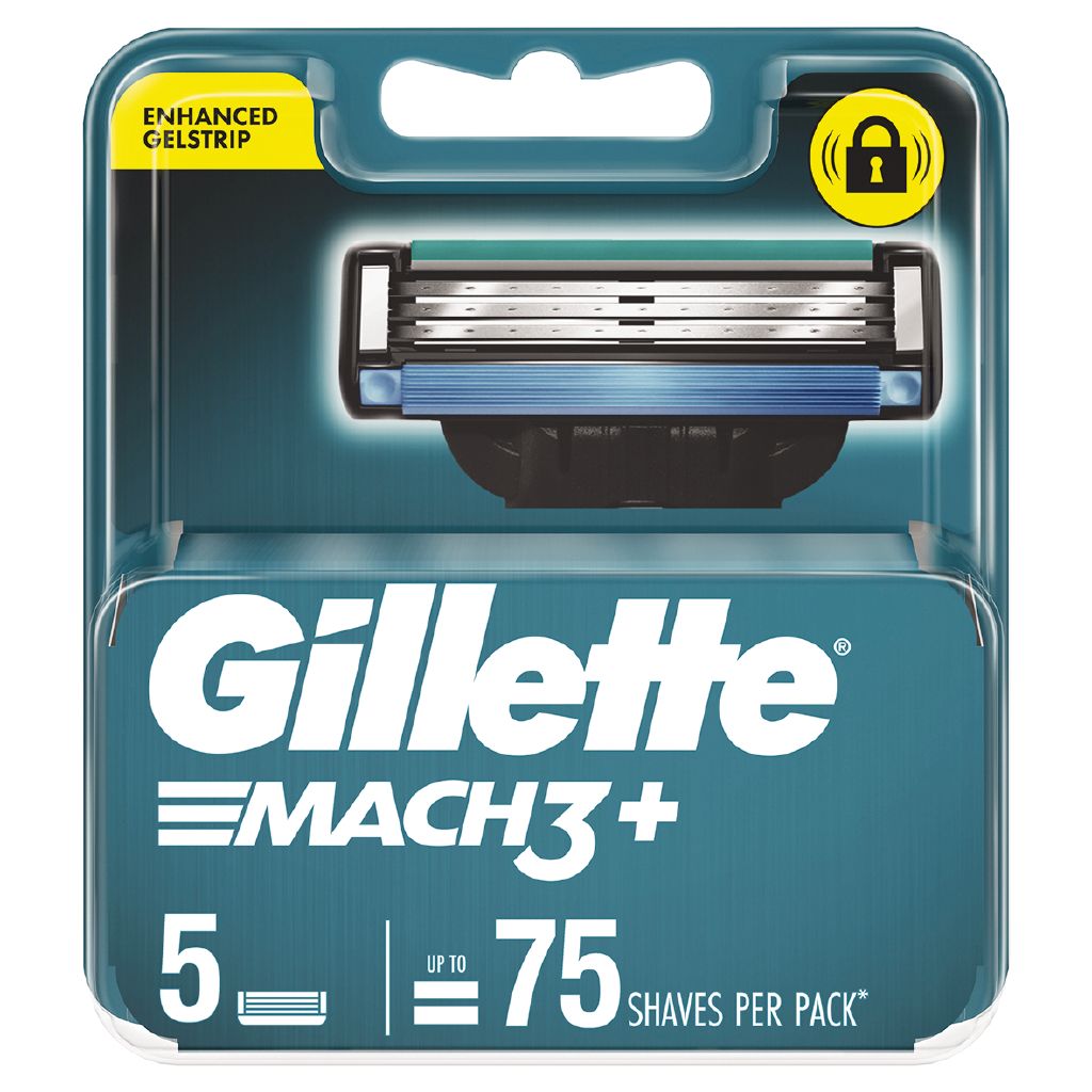 Gillette Mach3 Blades 5 Pack | The Warehouse