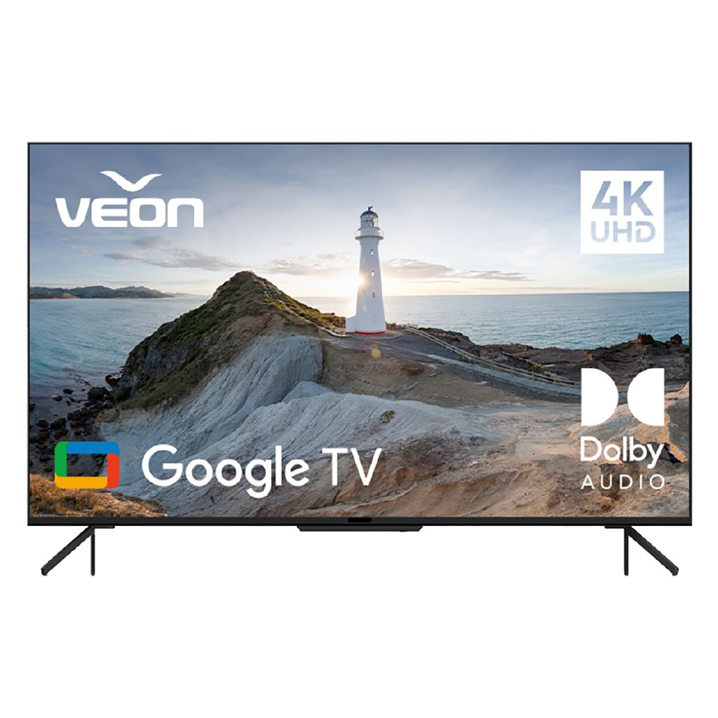 Veon 65 Inch 4K Ultra HD Google Smart TV VNG22F6522 | The Warehouse
