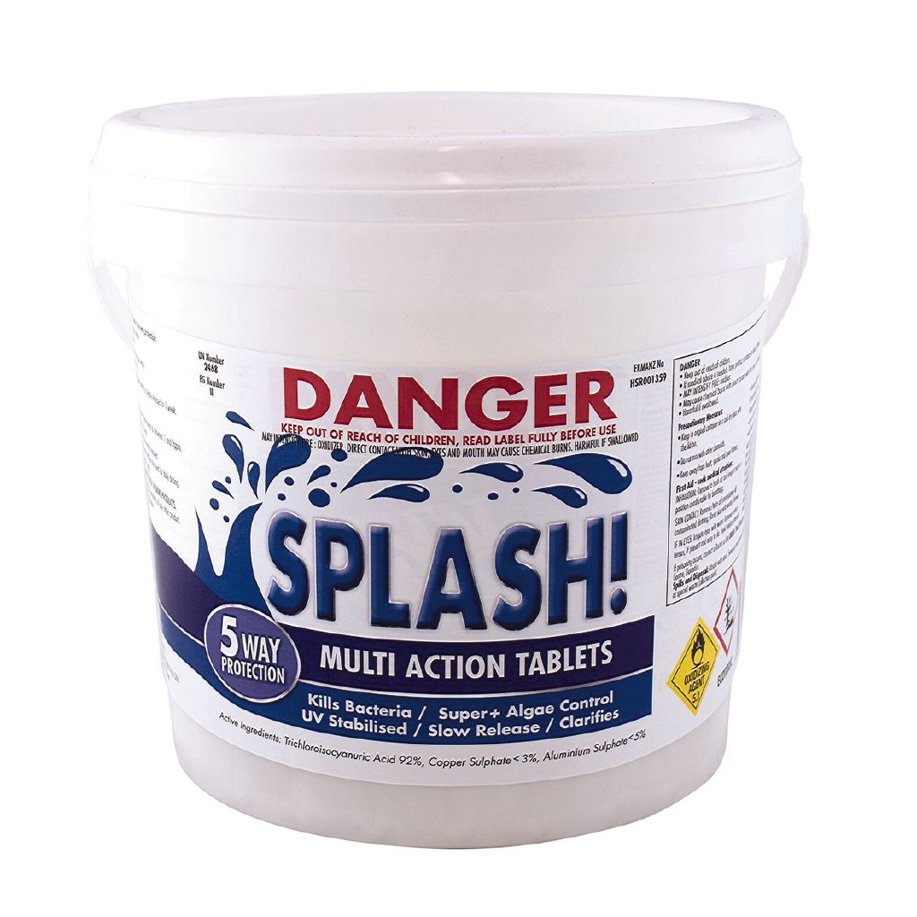 Splash Multi Tablets 5 Way Action 2kg | The Warehouse