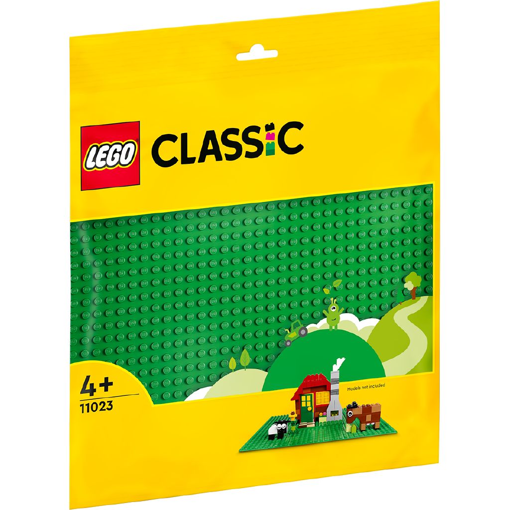 LEGO Classic Green Baseplate 11023 | The Warehouse