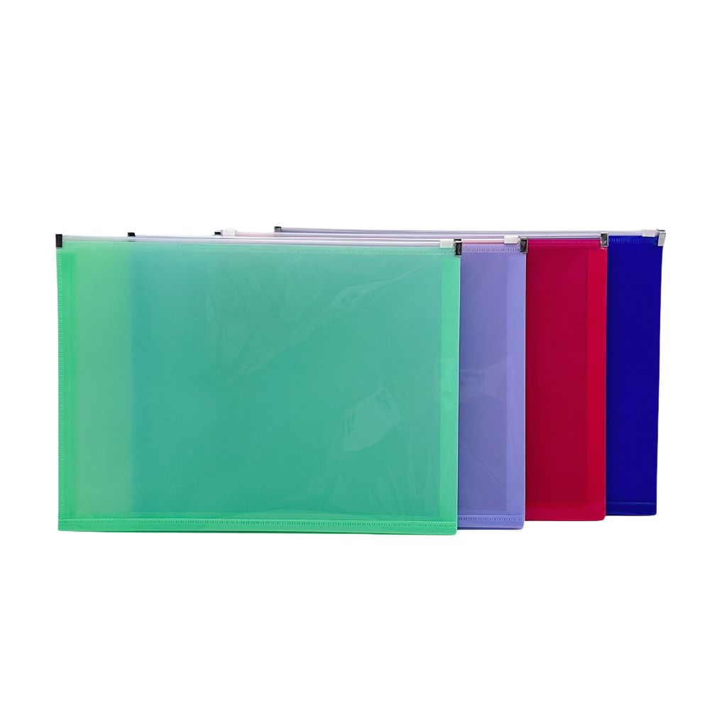 WS Zipper Document Wallet A4 3 Pack | The Warehouse