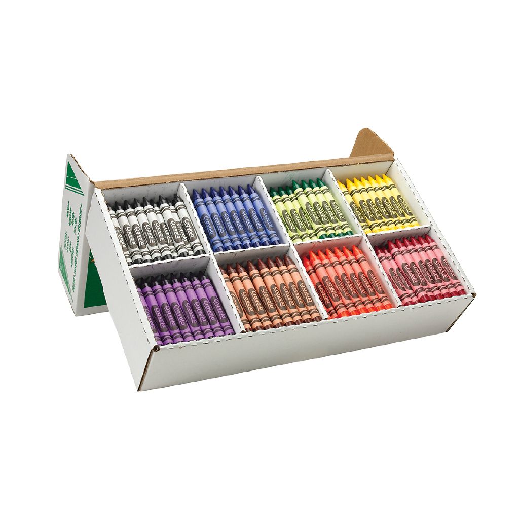Crayola Large Crayons Classpack 400 Pack Assorted Assorted | The Warehouse