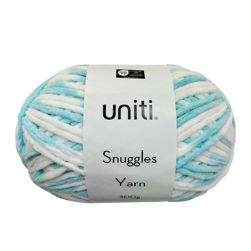 Uniti Yarn Snuggles Blue/White 300g Blue/White | The Warehouse