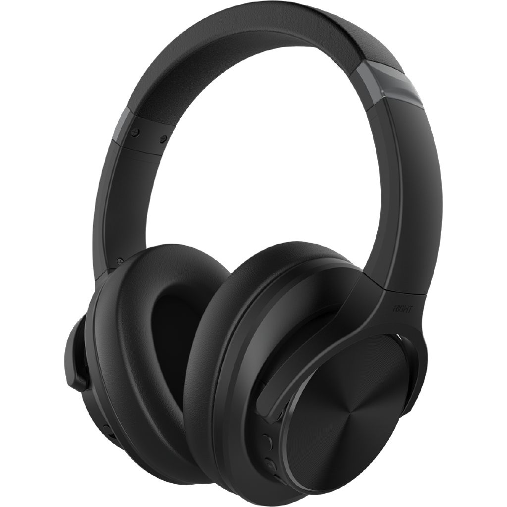 Veon Wireless Headphones with Active Noise Cancelling Black Black | The ...