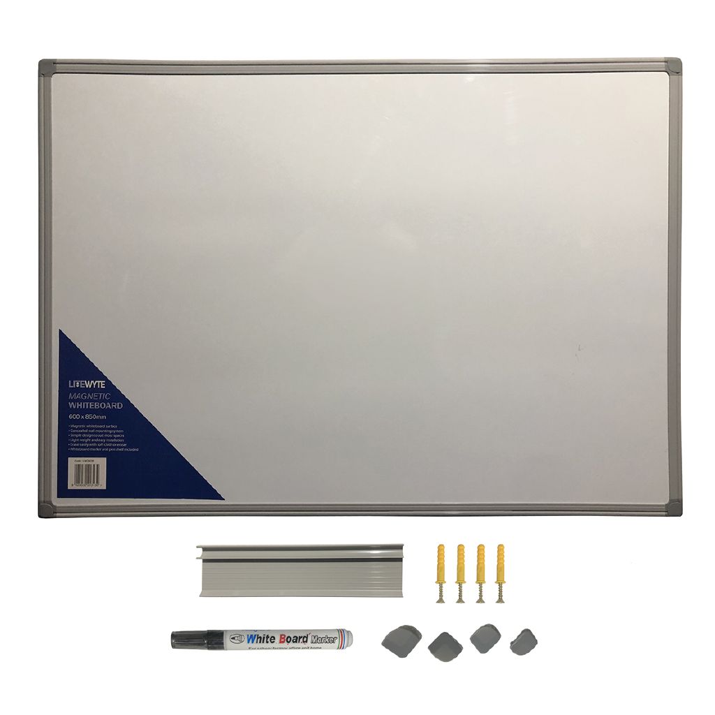 Litewyte A1 Whiteboard 600mm x 850mm | The Warehouse