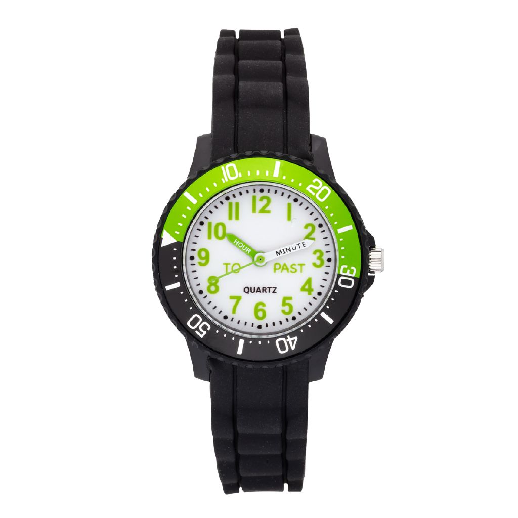 Young Original Kids' Analogue Watch Black/Green | The Warehouse