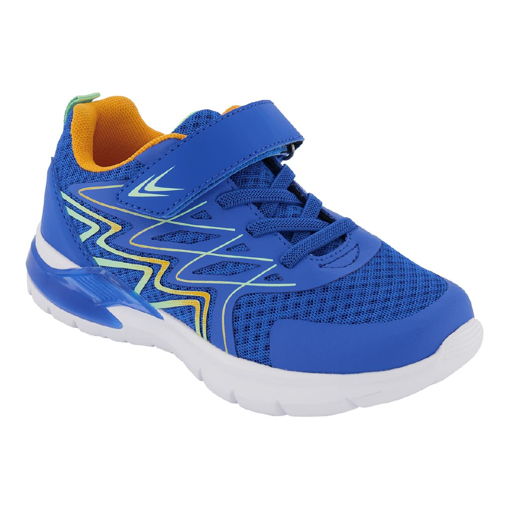 Active Intent Senior Kids' Dax Light Up Sneakers Blue Mid | The Warehouse