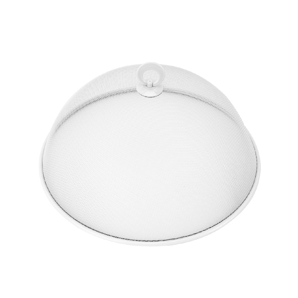 Living & Co Iron Round Food Cover White White | The Warehouse